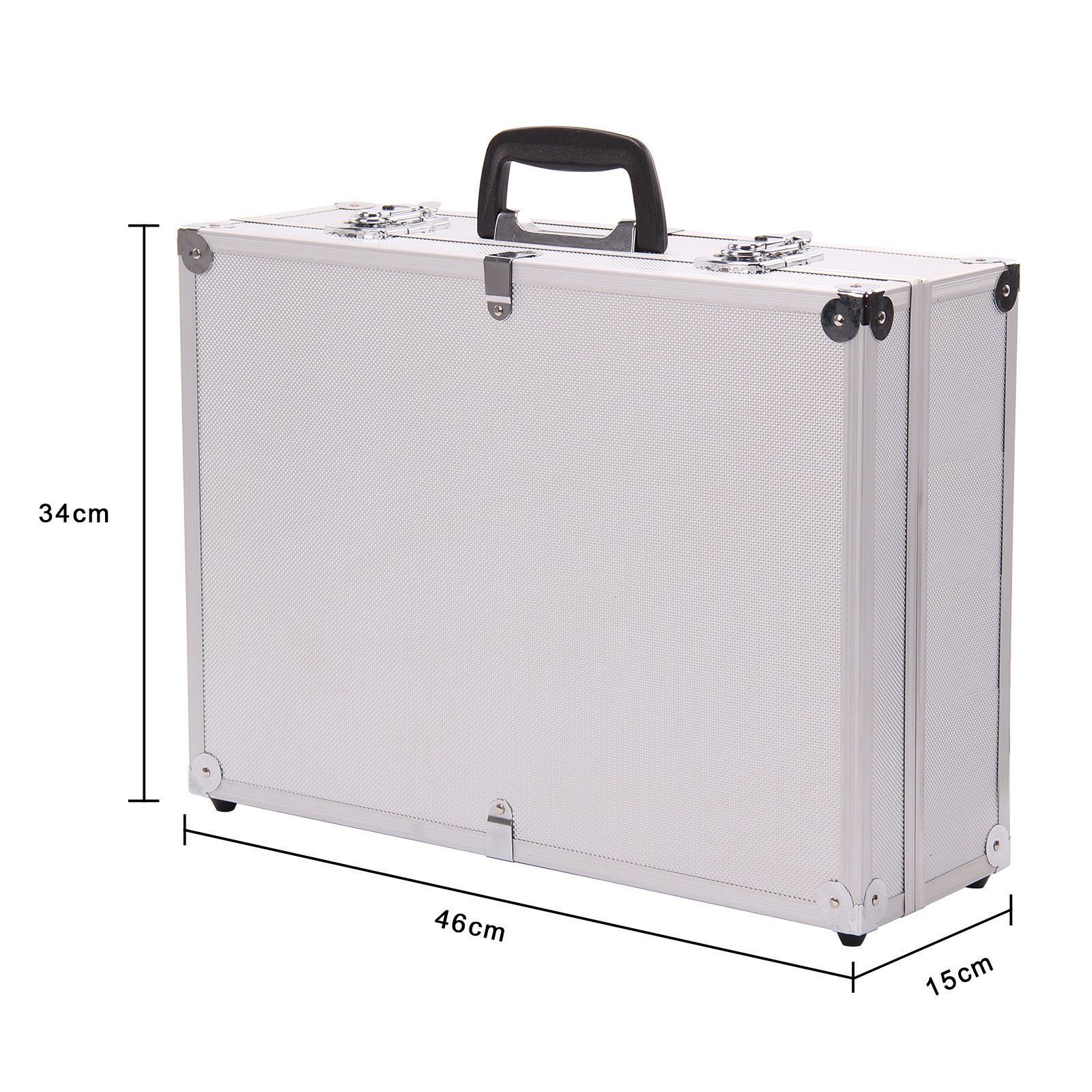 Electricians Aluminium Flight Case Toolbox Tool Organiser Lockable ...