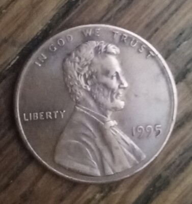 1995 Lincoln Memorial Penny. No Mint Mark. Beautiful Coin Rare. | eBay