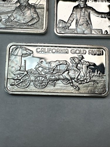 8 Vintage Hamilton Mint America's Greatest Events 1 OZ 0.999 Fine ...