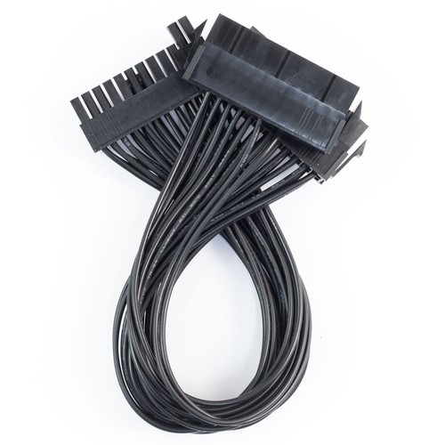 5Pcs Power Supply Splitter Adapter 24PIN 20+4 PSU Dual ATX Mainboard ...