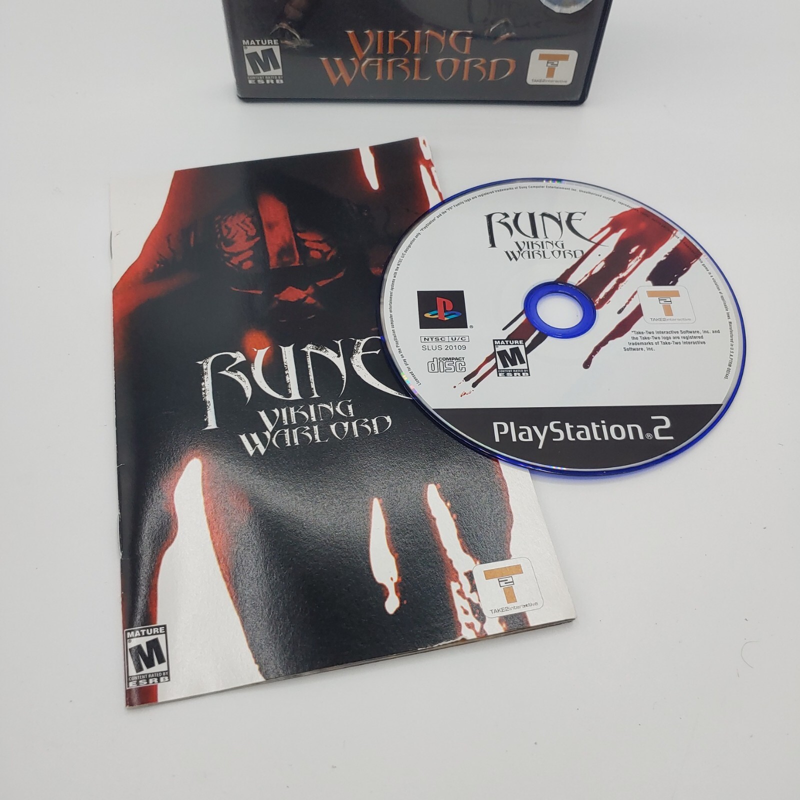 Rune: Viking Warlord PS2 (Sony PlayStation 2, 2001) Complete w/ Manual ...