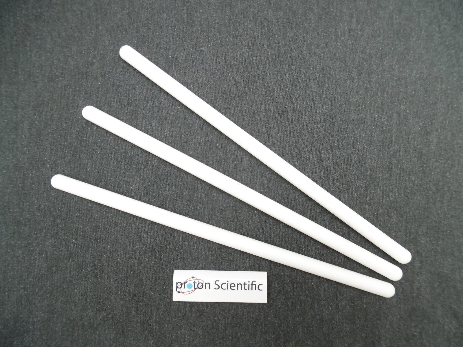 3 x 150mm Polypropylene Stir Rods Stirrer Laboratory Equipment 6mm wide ...