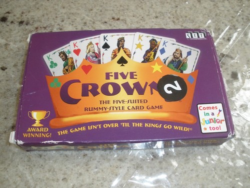 NEW FIVE CROWNS CARD GAME SET ENTERPRISES SEALED CARDS 1996 ...