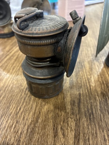 Antique Guys Dropper Carbide Lamp. Brass | eBay