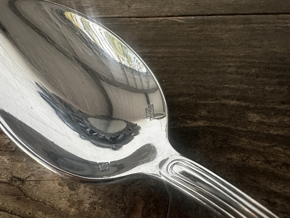1 Solid Table Serving Spoon Bellini Sant Andrea 7 3/4” Outline ...