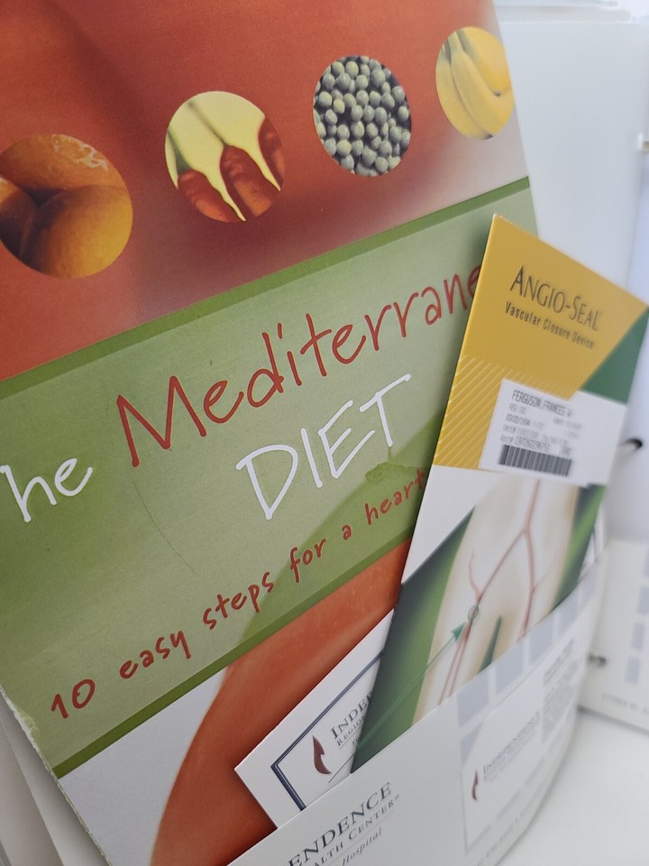 Cardiac Rehabilitation Unique Binder Health Diet Recipe Heart Wellness ...