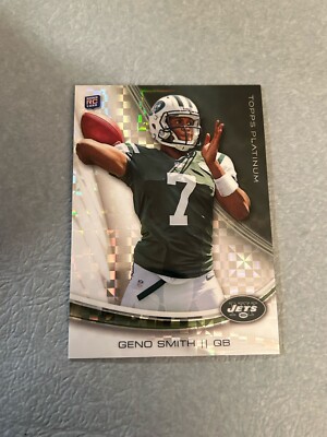 2013 Topps Platinum Geno Smith XFractor #127 Rookie Card | eBay