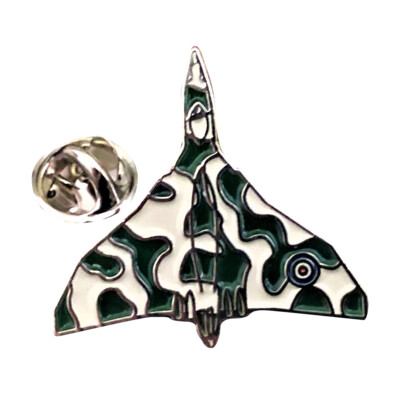 VULCAN Aircraft, Military Plane Pilot, Enamel & Metal, Lapel Pin Badge ...