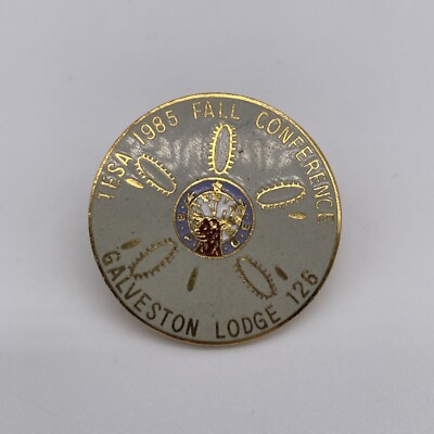 Vintage BPOE Galveston Texas Elks Lodge Lapel Pin | eBay