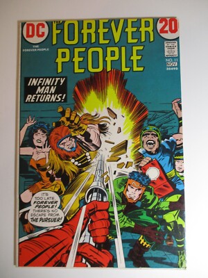 1972 THE FOREVER PEOPLE Comic 11 JACK KIRBY 1st Appearance DEVILANCE ...