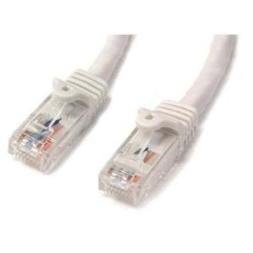 StarTech.com 3m CAT6 Ethernet Cable - White CAT 6 Gigabit Ethernet Wire ...