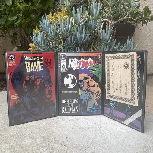 Vengeance of Bane #1 2nd Print Set. Signed Nolan and Dixon. Dynamic ...