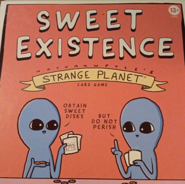 Sweet Existence Nathan Pyle's Strange Planet Card Game for sale online ...