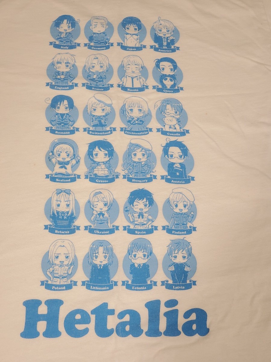 Camisetas Hetalia Funimation Hetalia Merch | Buy From Goods Republic