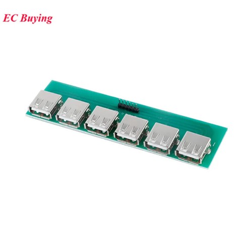 USB 2.0 Female Connector Adapter Test Board, USB TYPE-B PCB Converter ...