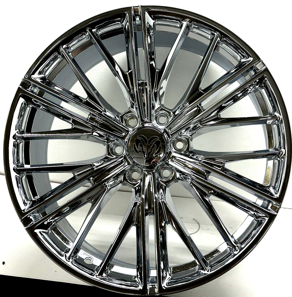22 x9.5" Chrome Camaro ZL1 OE Replica Wheels fits RAM 1500 Limited 6x5 ...