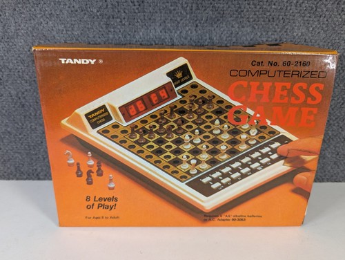 Tandy Radio Shack 2160 Electronic Computerized Chess Computer Complete ...