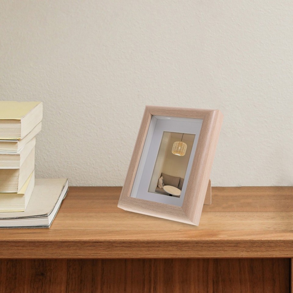 3 pcs Small Wooden Photo Frames Desktop Display Photo Frame Tabletop ...