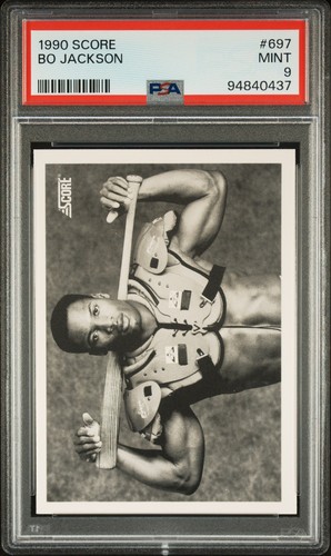 1990 SCORE #697 BO JACKSON PSA 9 | eBay