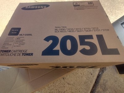 NEW Genuine Samsung MLT-D205L Black Toner Cartridge 205L | eBay