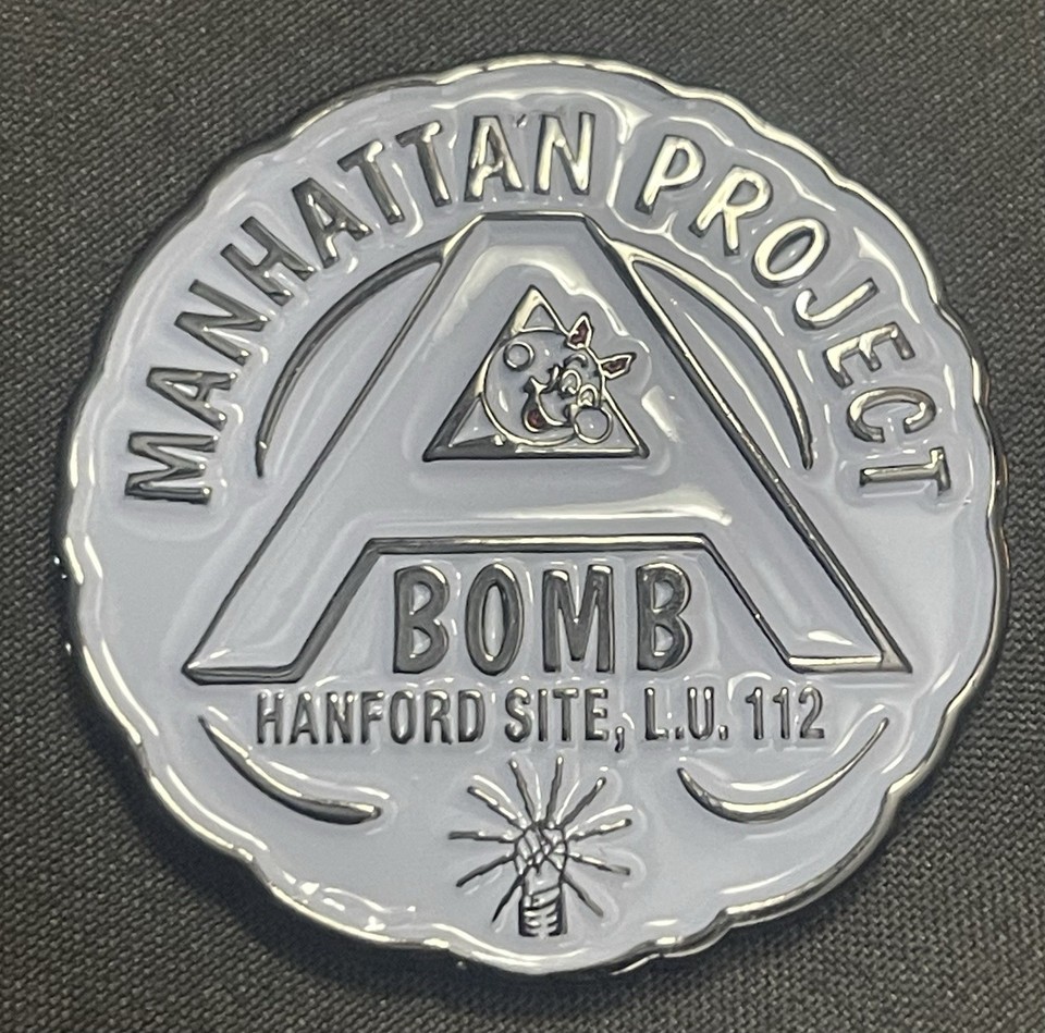 IBEW Local 112 Challenge Coin Kennewick WA Manhattan Project Atomic ...