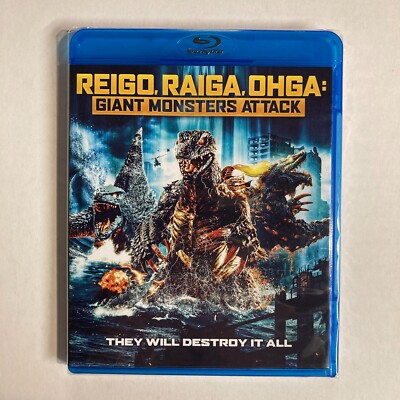 Reigo, Raiga, Ohga: Giant Monsters Attack [Blu-ray] region free sealed ...