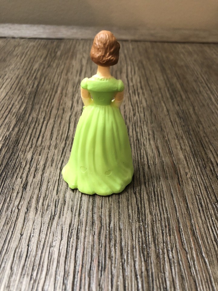 Vintage Debutante Green Dress Gloves Lady Birthday Cake Topper Hong ...