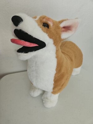 Woki Corgi Dog 20" Realistic Lifelike Louie Welsh Plush Stuffed Animal ...