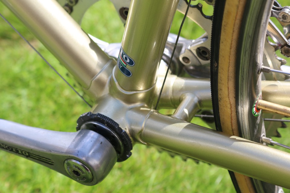 VINTAGE BENOTTO 850 RACING BIKE,COLUMBUS,CAMPAGNOLO,BROOKS,MODOLO ...