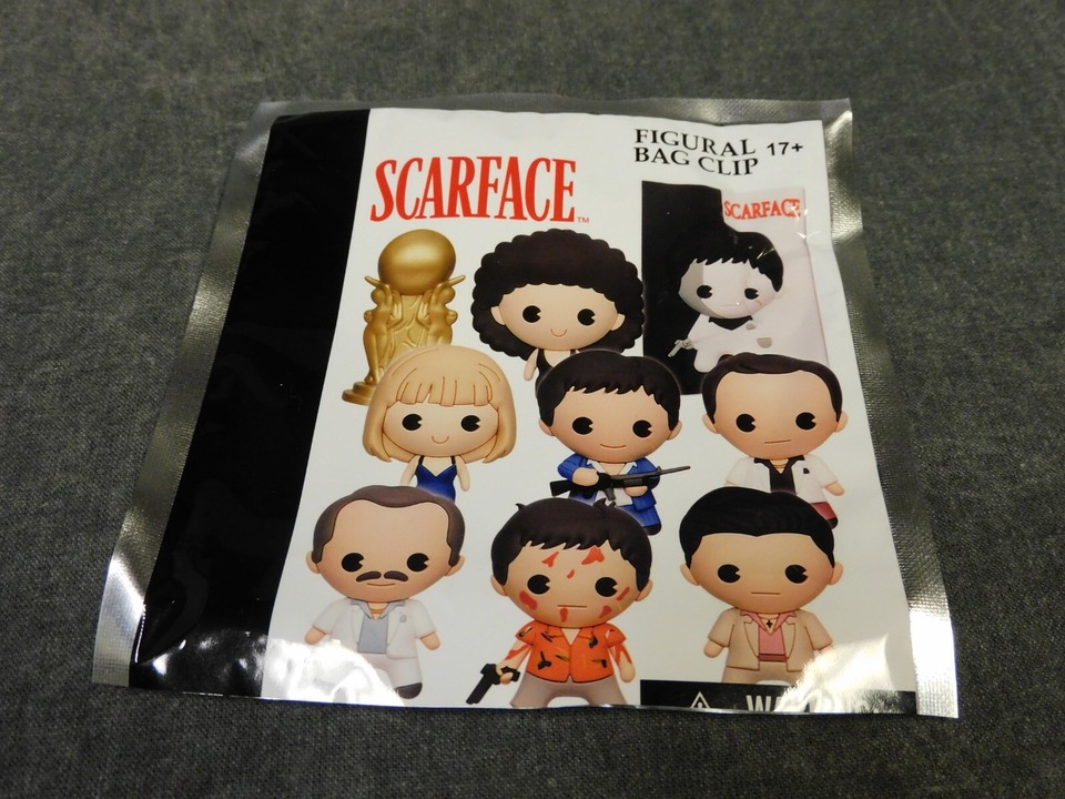 Scarface NEW * Elvira Hancock Clip * Blind Bag Movie Open Monogram | eBay