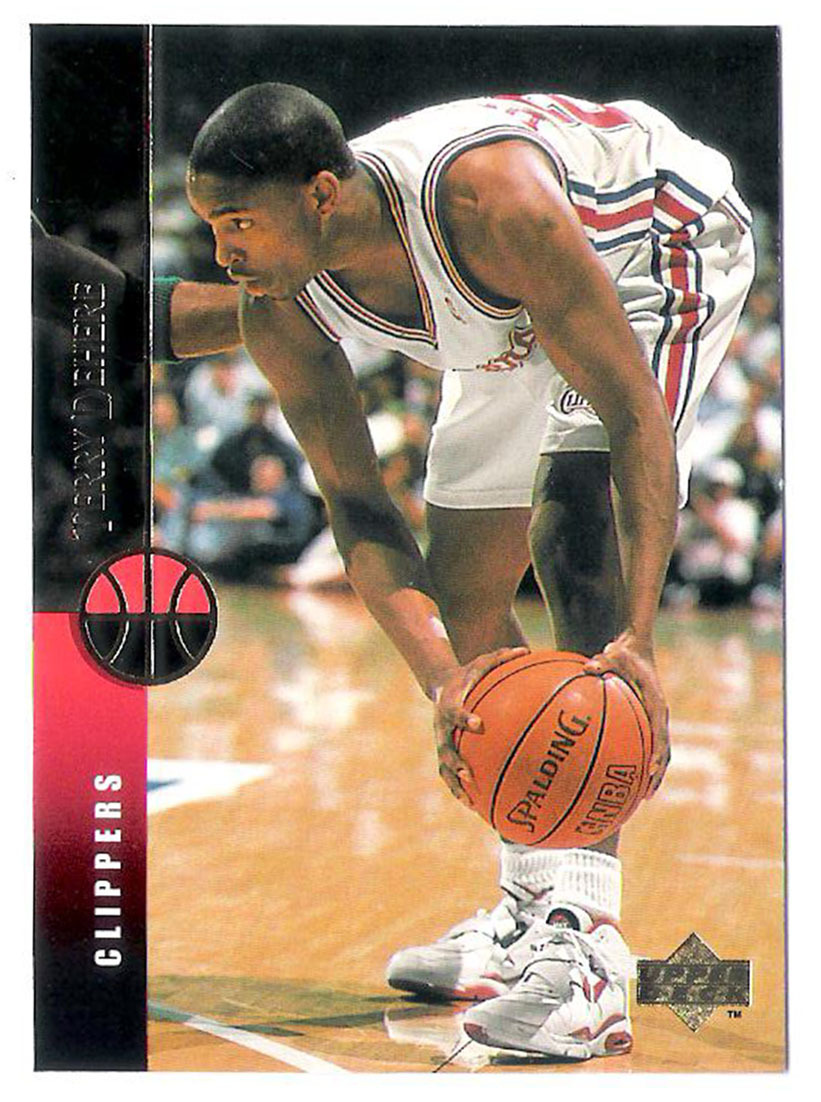Terry Dehere 1994 Upper Deck LA Clippers insert Basketball Card no.103 ...