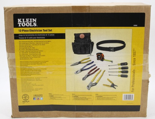 Klein Tools 12-Piece Electrician Tool Set, 092644920035 92644920035| eBay