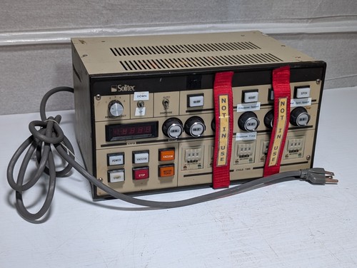 Solitec 5110-C/TRIDAK Photoresist Spinner control module as shown ...