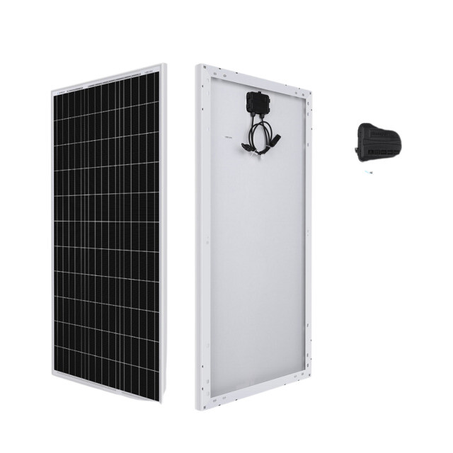 Renogy RNG-100D-SS 100 Watt 12 Volt Monocrystalline Solar Panel for ...