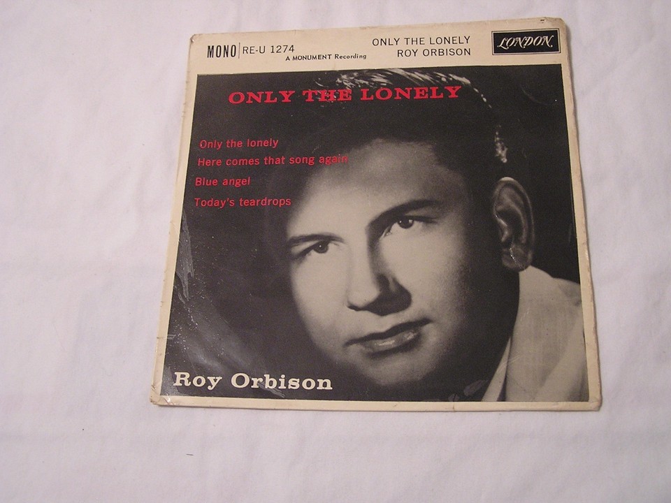 Roy Orbison British Import EP with Original Cover-ONLY THE LONELY MONO ...