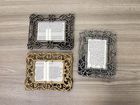 3x Jennifer Moore Frames The Victorian Metal Collection Pewter and Gold ...