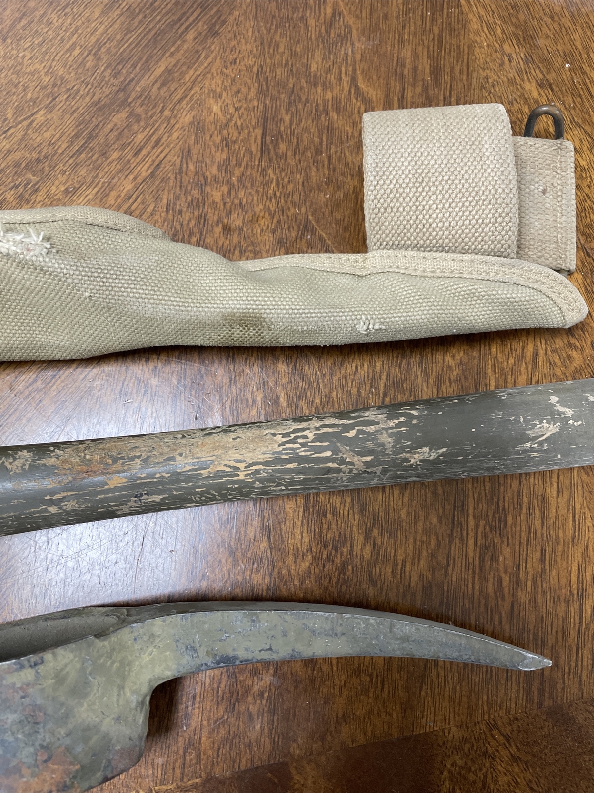 WWI U.S. Army PICK-MATTOCK M-1910 Entrenching Tool Complete with 1917 ...