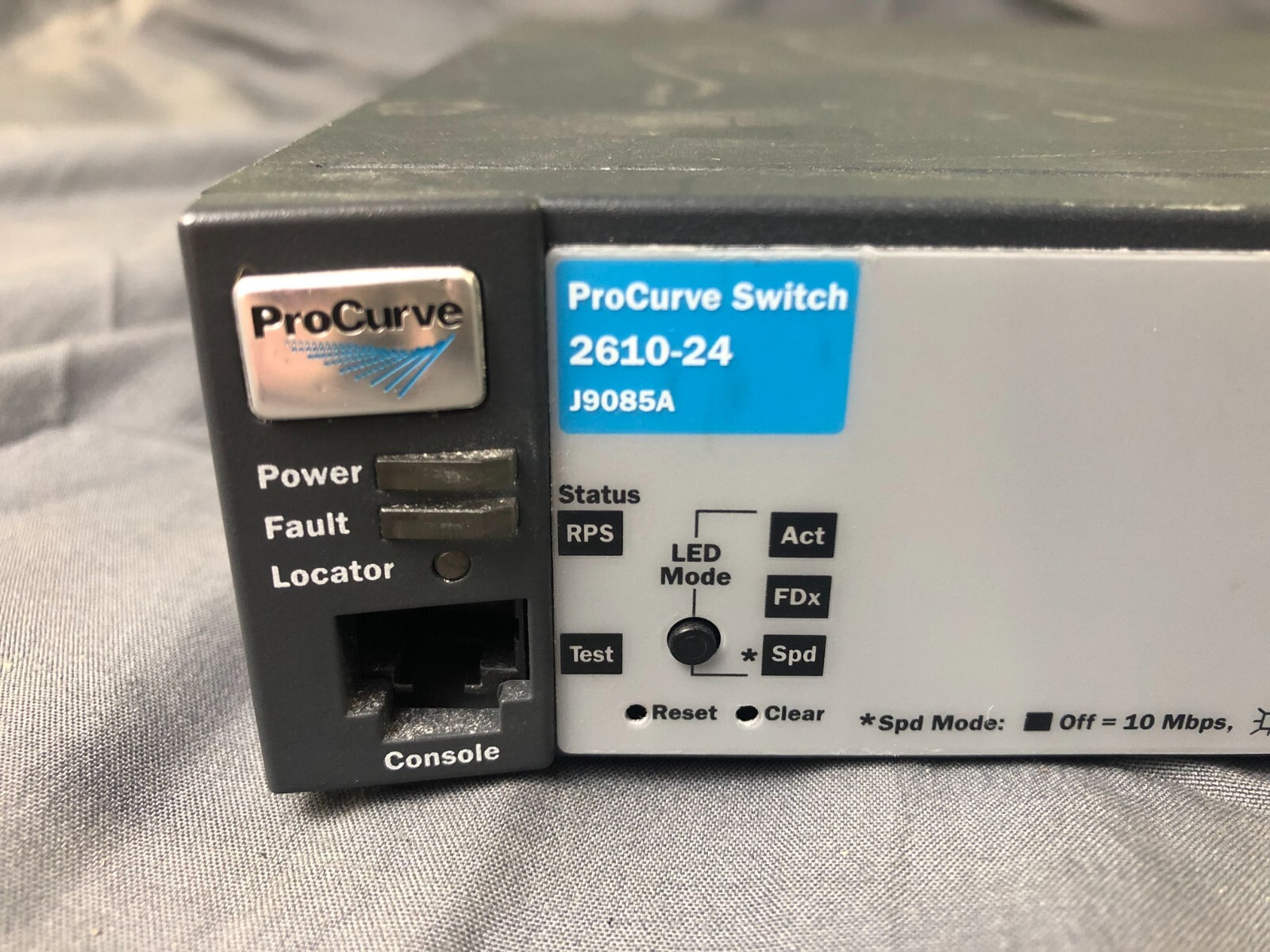 HP Procurve J9085A, 2610-24, 24 Port Ethernet Switch- LATEST FIRMWARE ...