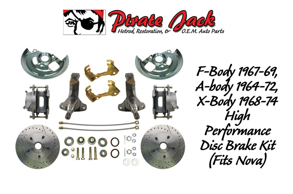 1967-68-1969 Camaro Disc Brake Factory Style Power Brake Conversion ...