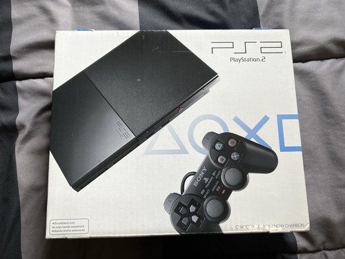 Sony Playstation 2 Slim PS2 Console Charcoal Black SCPH-90001 SEALED | eBay