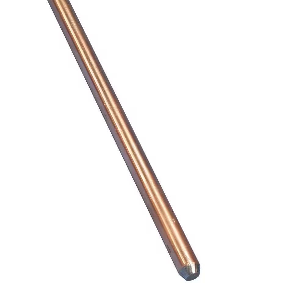 5/8 In. X 8 Ft. Copper Grounding Bar Rod | eBay