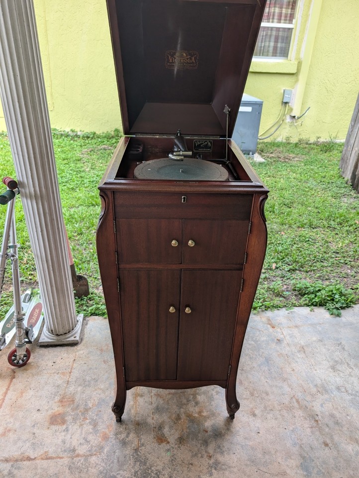 VICTOR VICTROLA PHONOGRAPH VV-XI TALKING MACHINE Record Player As Is ...