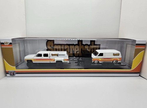 M2 MACHINES ‘74 CHEVY SILVERADO DUALLY & ‘73 CHEVY VAN G10 SQUAREBODY ...