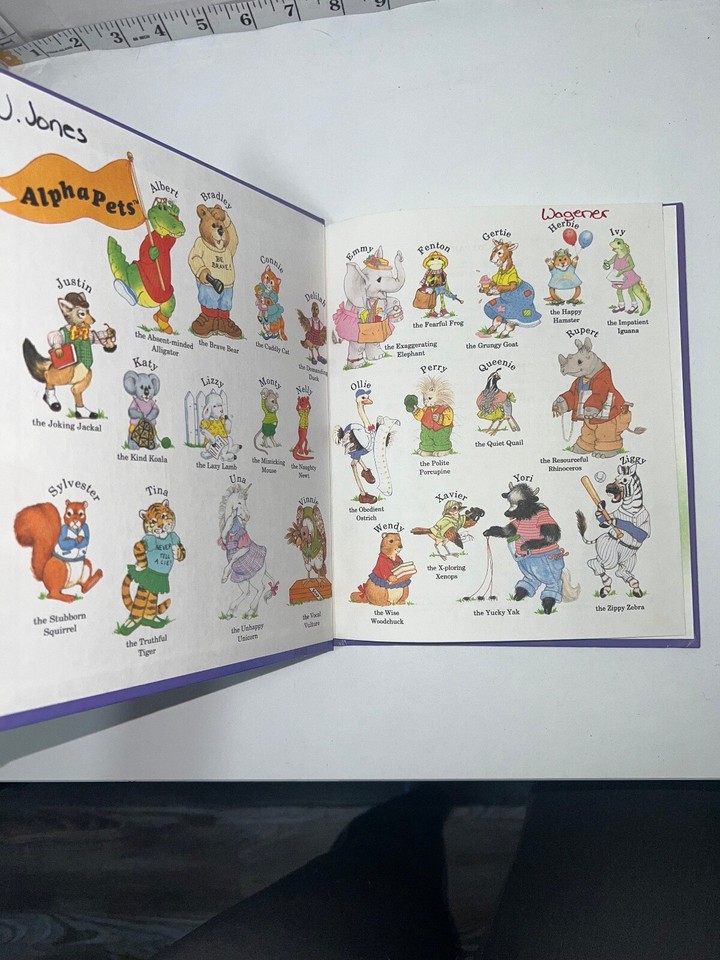 AlphaPets Book - Emmy, You're The Greatest 1990 HC Ruth Lerner Perle ...