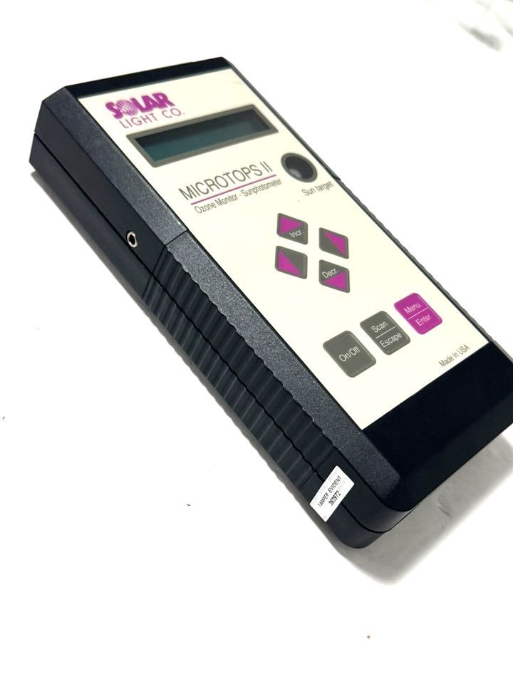 Solar Light Sunphotometer Ozone Monitor Microtops II | eBay
