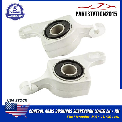 For Mercedes-Benz W164 GL X164 ML Control Arms Bushings Suspension ...