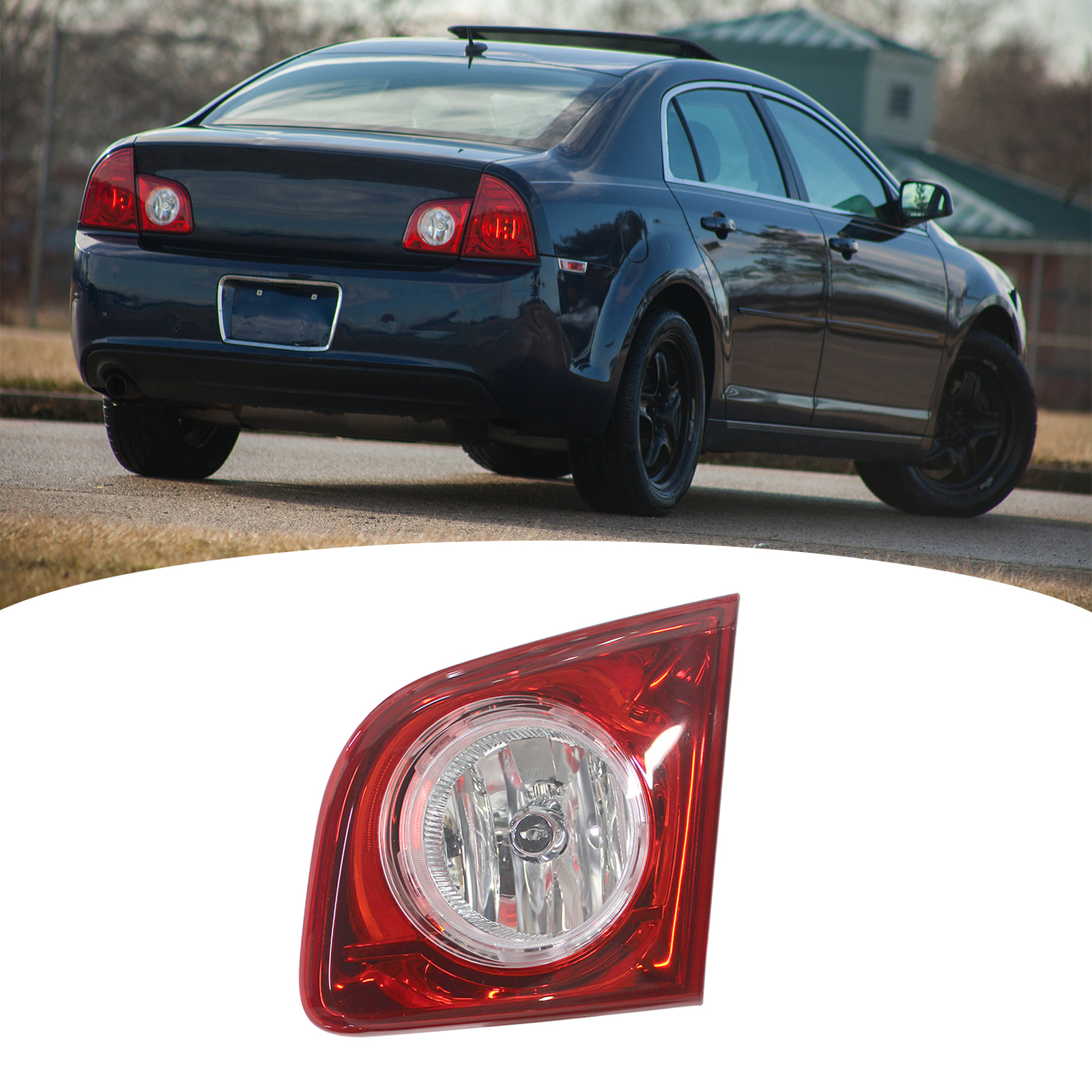 For Chevy Malibu Tail Light 2008-2012 Passenger Side Inner GM2883109 ...
