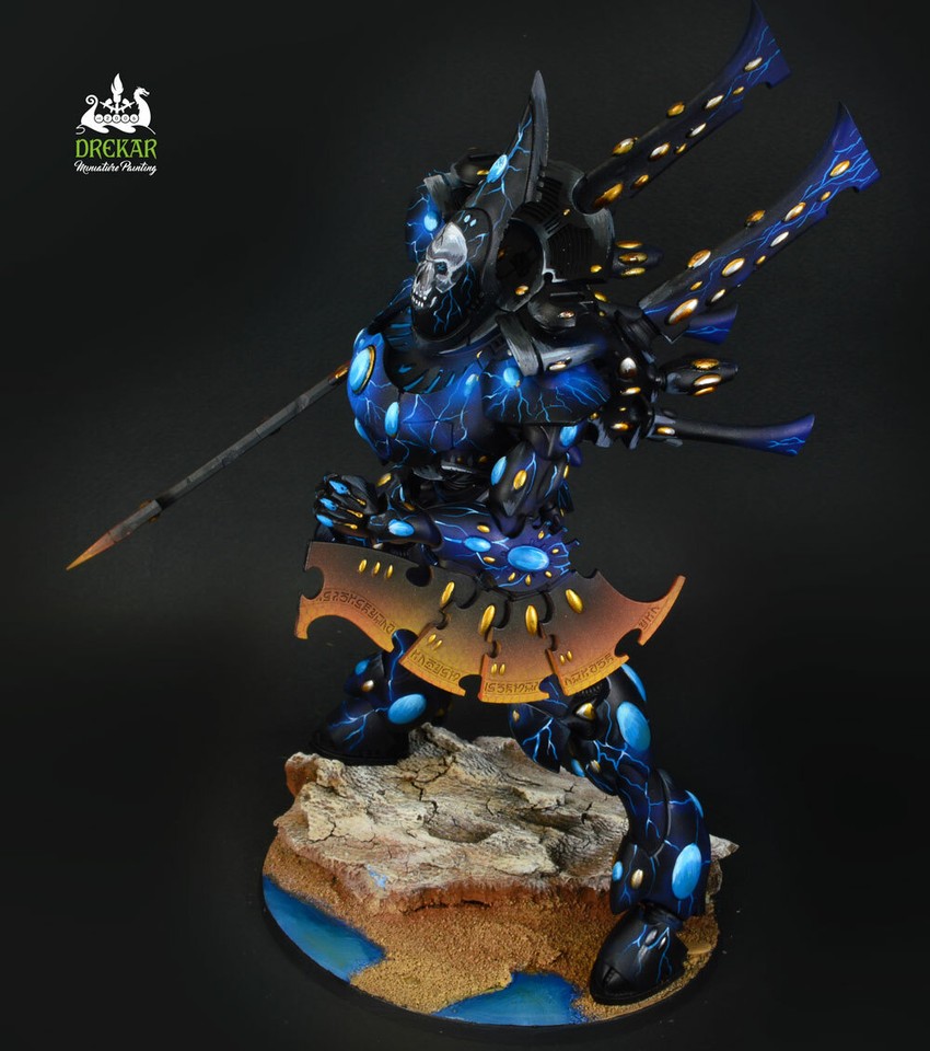 Wraithknight Eldar craftworlds Thunder warhammer 40K ** COMMISSION ...