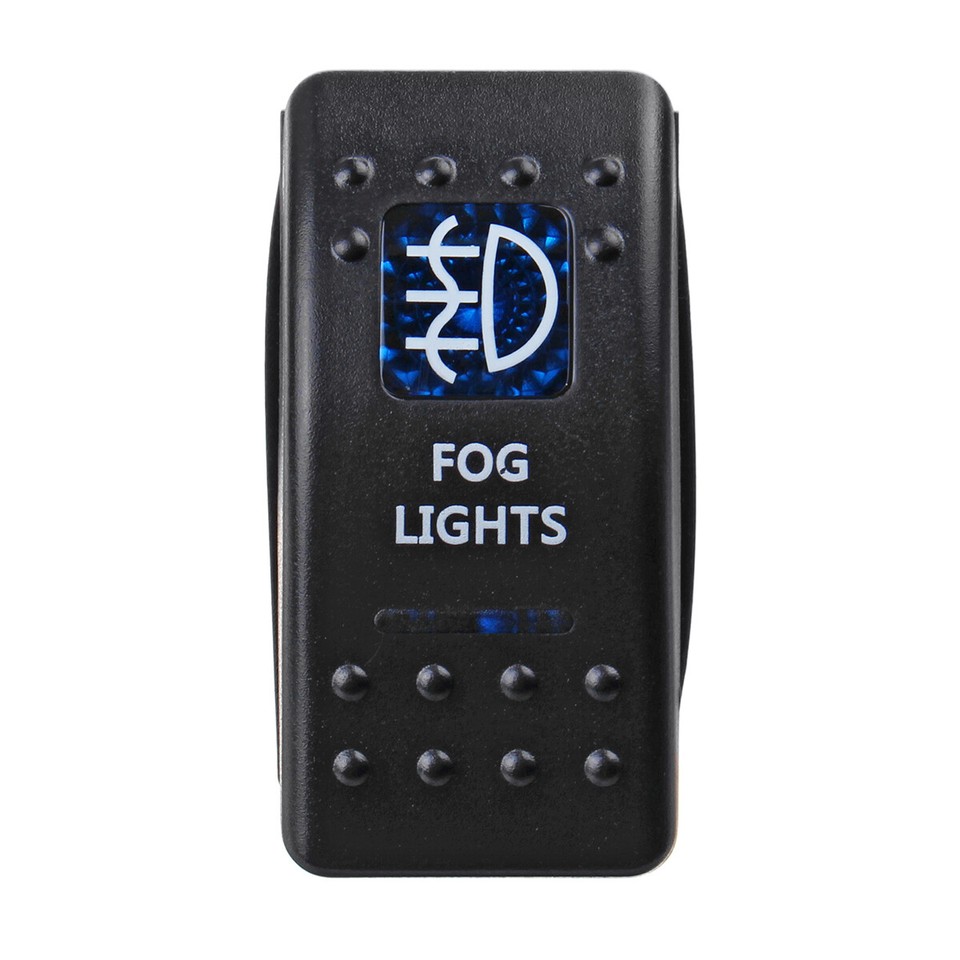 Boat Car Marine Dash Rocker Switch LED SPST ON-OFF Light Waterproof 5 ...