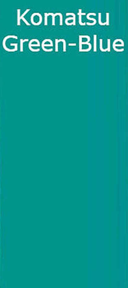 KOMATSU SPRAY PAINT - GREEN-BLUE 11 OZ | eBay